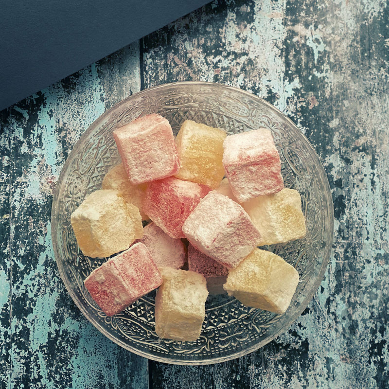 Aromatic rose & lemon Turkish delight – Sugar Soul